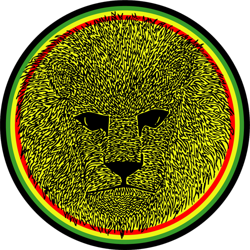 Download Rasta - Rasta Lion - Full Size PNG Image - PNGkit