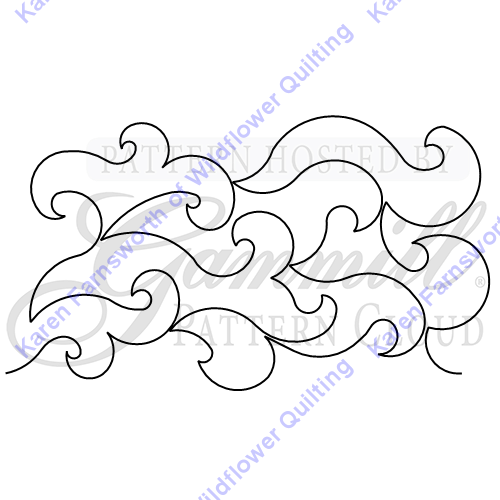 Download Curling Waves E2e - Line Art - Full Size PNG Image - PNGkit