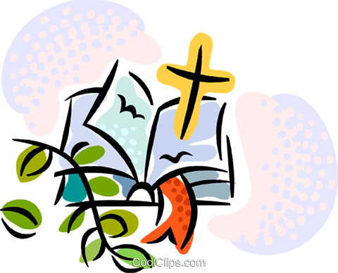 Download Bible And Cross Royalty Free Vector Clip Art Illustration ...