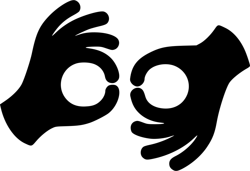 Download Png File - International Sign Language Icon - Full Size PNG ...