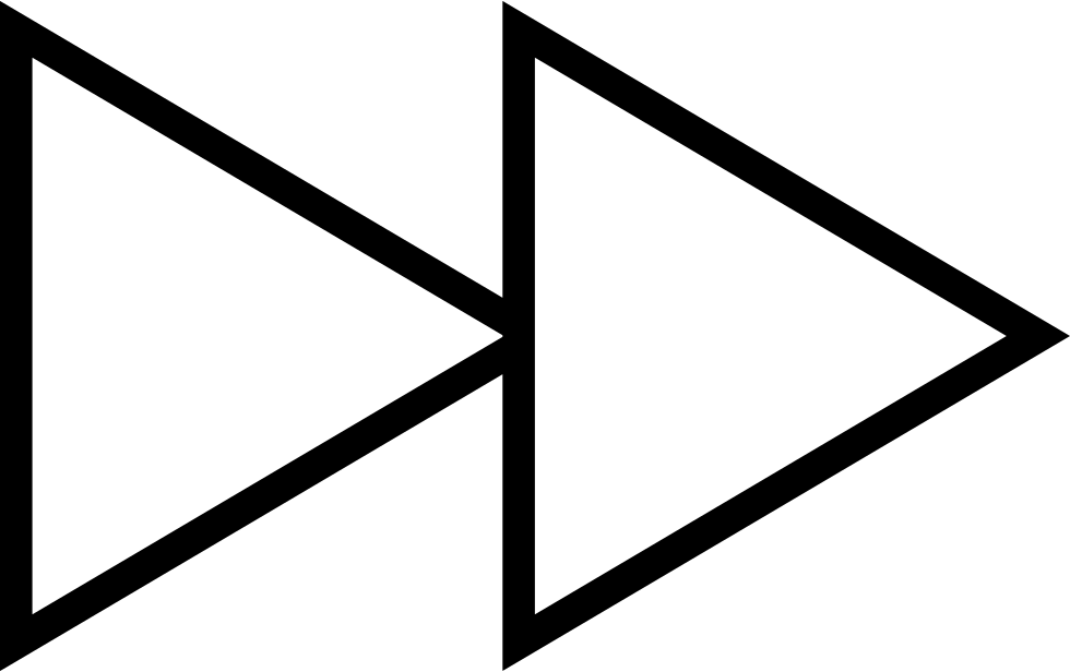 Download Fast Forward Blank Button - White Fast Forward Button Png ...