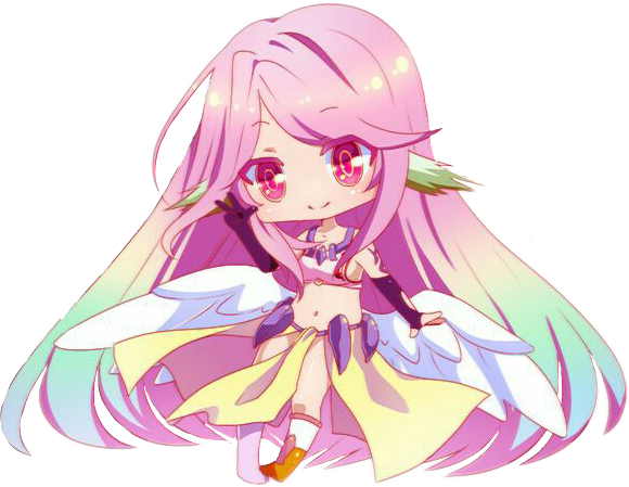 Download Report Abuse - No Game No Life Jibril Chibi - Full Size PNG ...