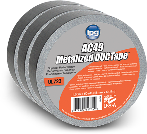 Download Metallic Duct Tape - Ipg Intertape Polymer Group 4138 1.88" X ...