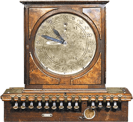 Download 1st Cashier - James Ritty Cash Register 1879 - Full Size PNG ...