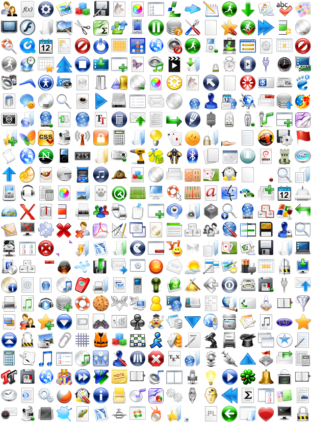Download Transparent Crystal Project Icon Pack By Yellowicon - A4 ...