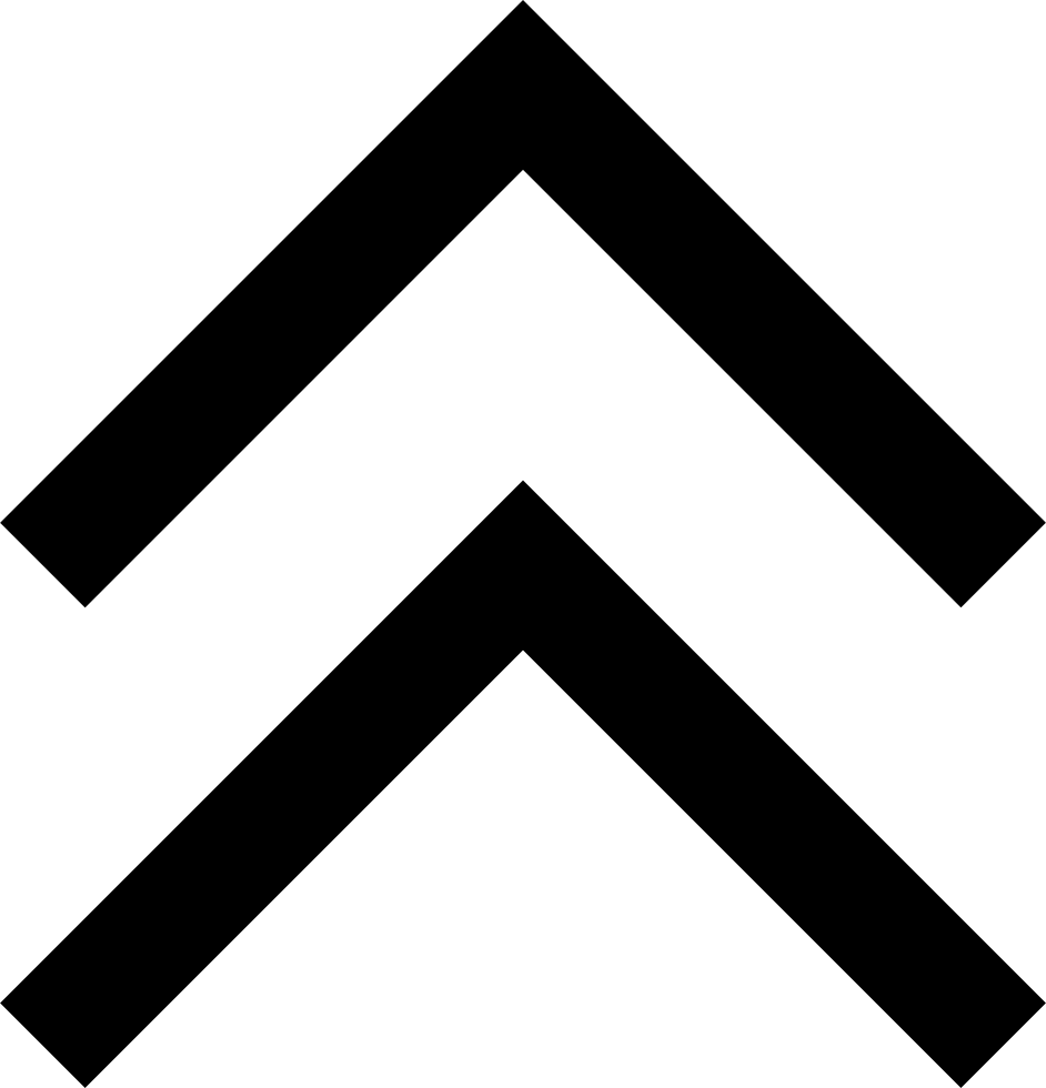 Download Theme Layout - Double Up Arrow Icon - Full Size PNG Image - PNGkit