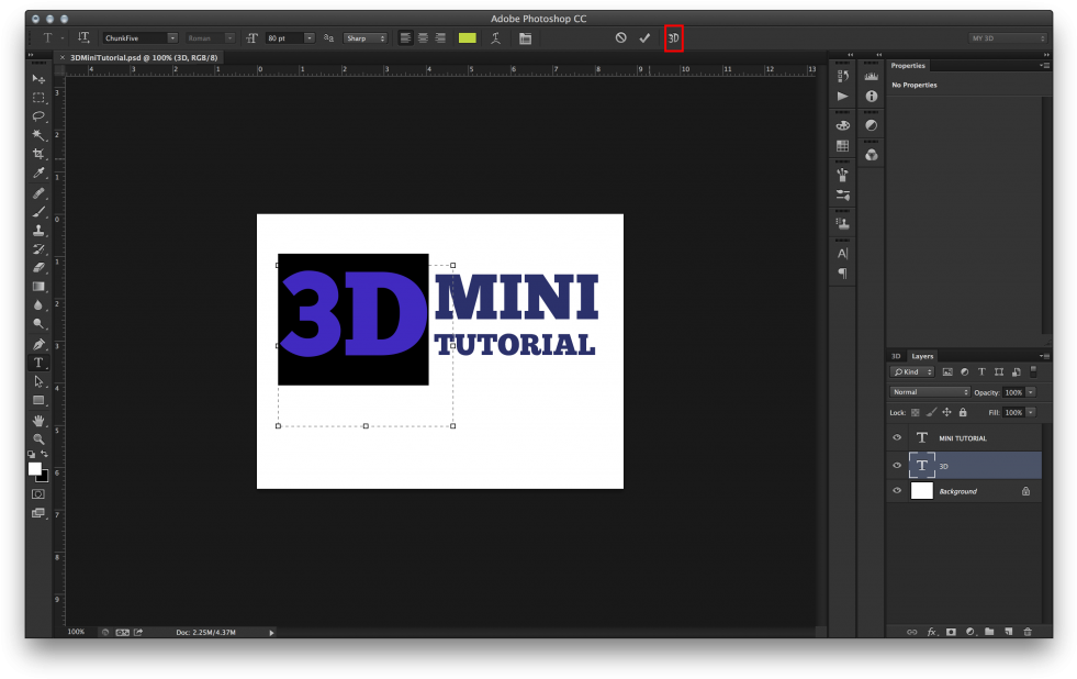 Download 1 Rect - Text Tool Photoshop Cc - Full Size PNG Image - PNGkit
