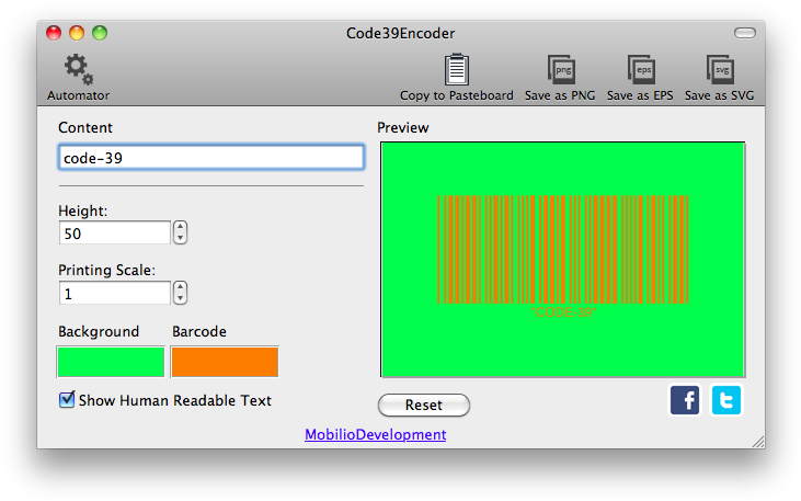 Download Changing The Color Of Code 39 Barcode - Barcode Generator ...