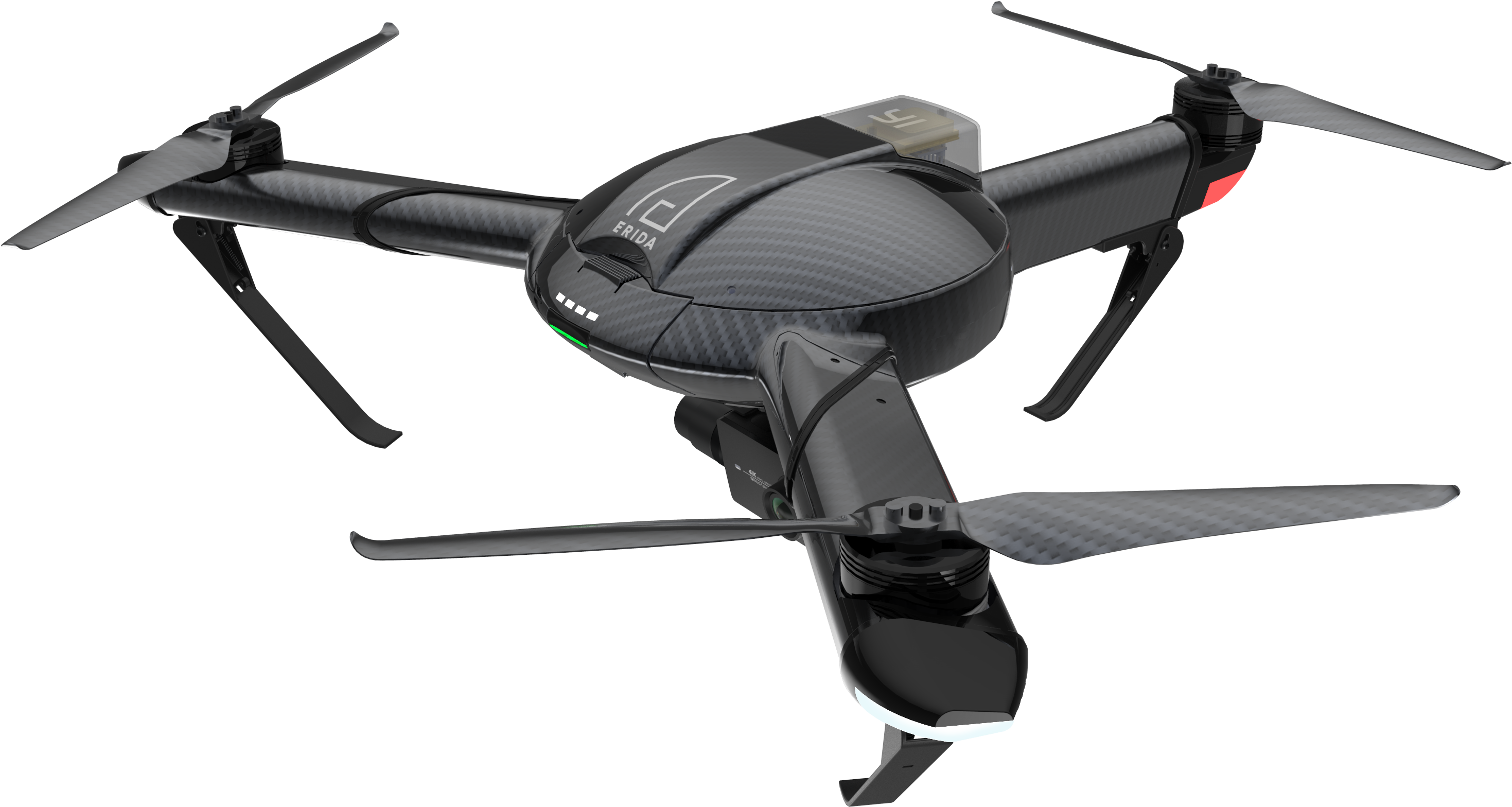 Download Drone Aircraf High-quality - Tricopter Yi Erida - Full Size ...