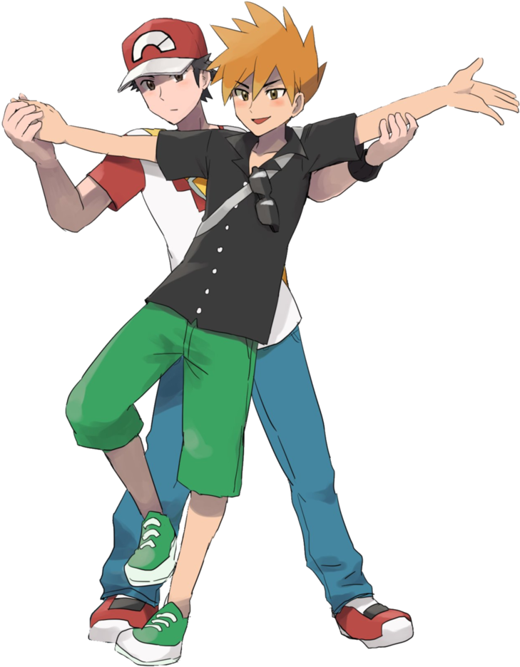 Download Transparent Originalshipping Render - Red X Green Alola - PNGkit