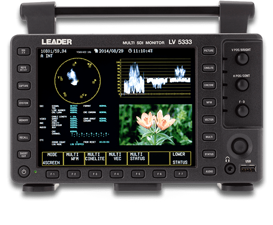 Download Lv 5333 - Leader Lv5800-op02 Eye-pattern Input Module ...