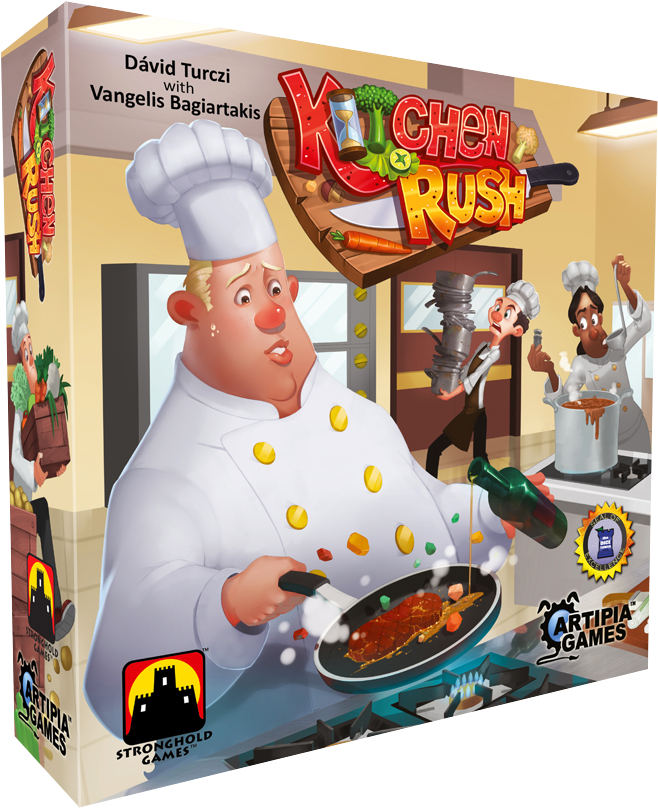Download Kitchen Rush Box - Kitchen Rush Board Game - Full Size PNG Image - PNGkit