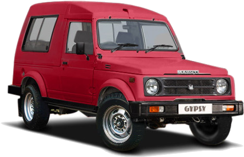 Download Maruti Suzuki Gypsy Red Colour - Full Size PNG Image - PNGkit