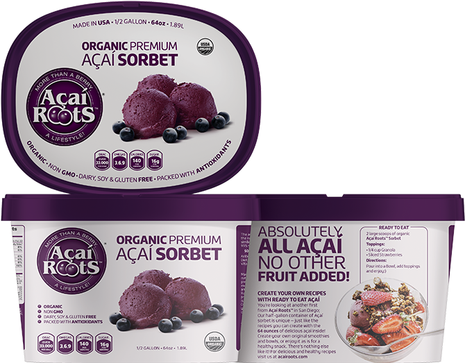 Download Nutrition Facts - Acai Roots Sorbet - Full Size PNG Image - PNGkit