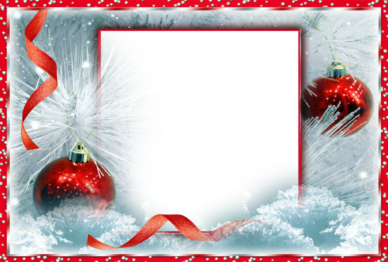 Download Transparent Christmas Frame Transparent Background - PNGkit