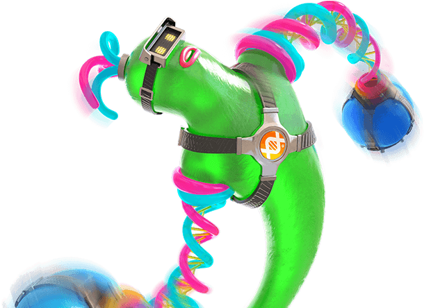 Download Transparent Dna Man Helix Arms Nintendo - Nintendo Switch Arms ...
