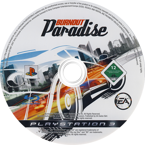 Download Burnout Paradise Ps3 - Full Size PNG Image - PNGkit