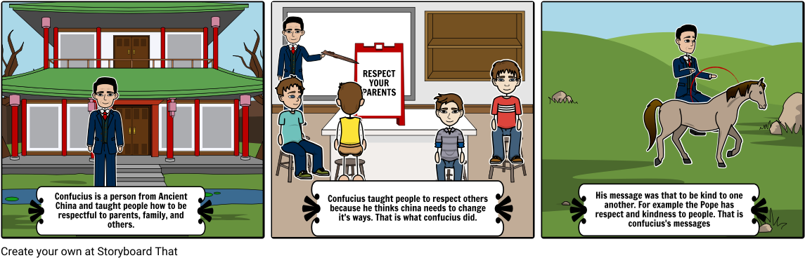 Download Confucius - Cartoon - Full Size PNG Image - PNGkit