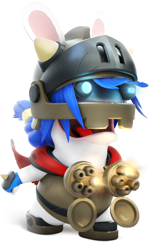 Download 1 Of - Mario Rabbids Lava Queen - Full Size PNG Image - PNGkit