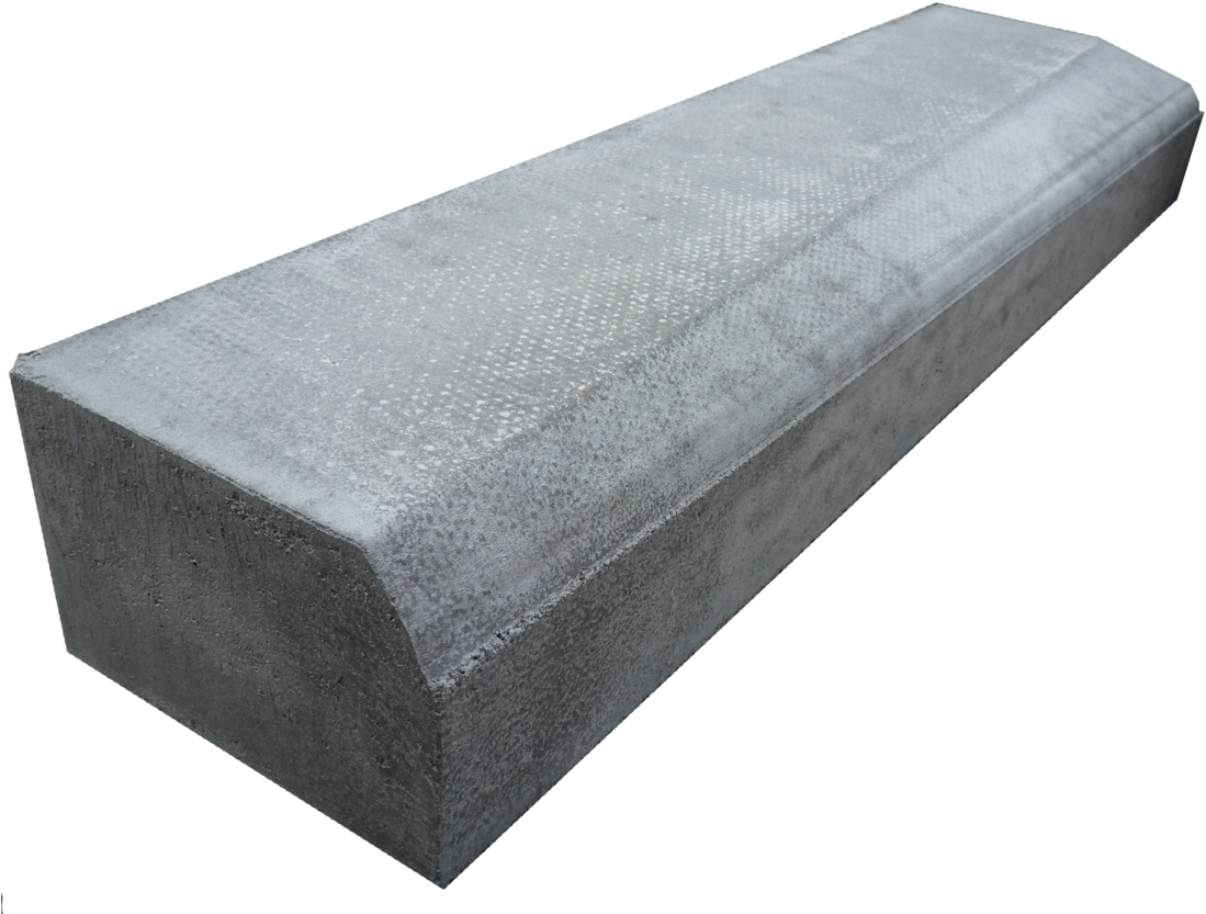 Download Conc Drop Kerb Half Battered Bullnosed - Bullnose Drop Kerb ...