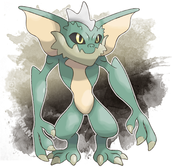 Download Gremlin Pokemon By Edari - Pokemon Skull Crawler - Full Size ...
