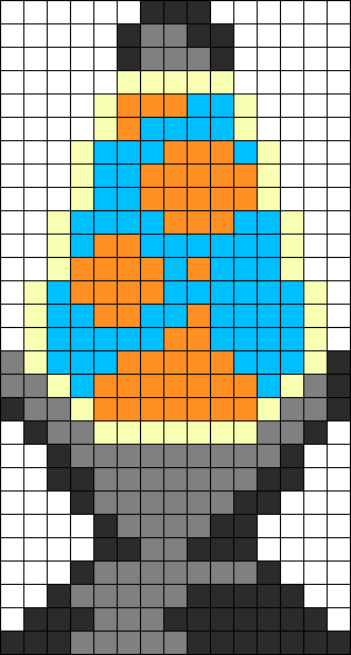 Download Lava Lamp Perler Perler Bead Pattern / Bead Sprite - Pixel Art ...