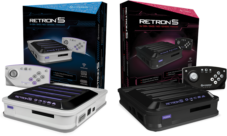 Download Retron 5 Packshots - Hyperkin Retron 5 - Full Size PNG Image ...