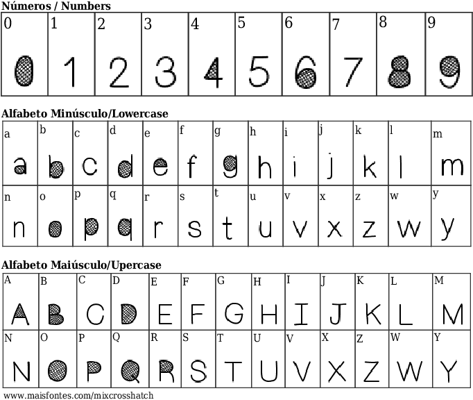 Download Transparent Font Details Mixcrosshatch - Font - PNGkit