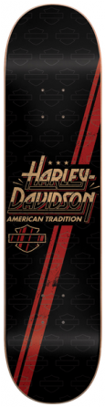 Download Darkstar Deck Harley-davidson Racing Stripes Red - Skateboard ...