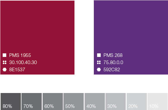 Download Meredith College Brand Color Pallete - Purple Pms Color Code ...