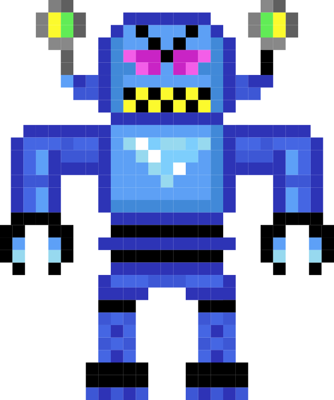 Download 8bit-robot - 8 Bit Robot Png - Full Size PNG Image - PNGkit