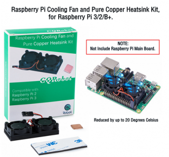 Download Raspberry Pi Cooling Fan And Pure Copper Heatsink Kit, - Game Controller - Full Size ...