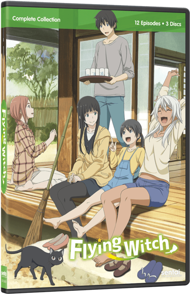 Download Flying Witch Complete Collection Dvd Front Cover - Section 23 Films Flying Witch [dvd ...
