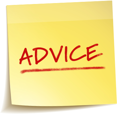 Download Sticky Note With The Word Advice Hand Written On It - Bellini ...