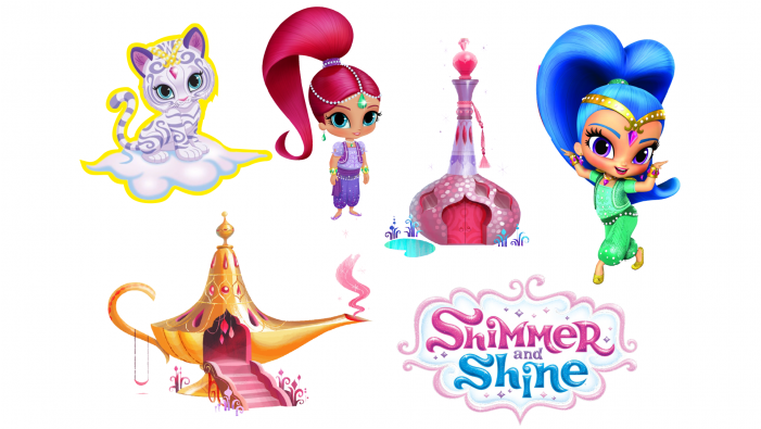 Download Shimmer And Shine Cardstock Cutout-pack Of 10 - Shimmer And ...