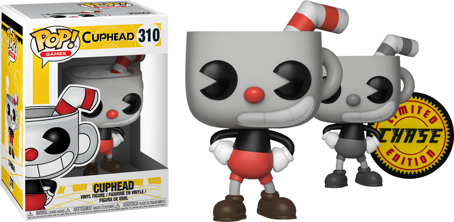 Download Transparent Cuphead - Cuphead Pop! Vinyl Figure - PNGkit