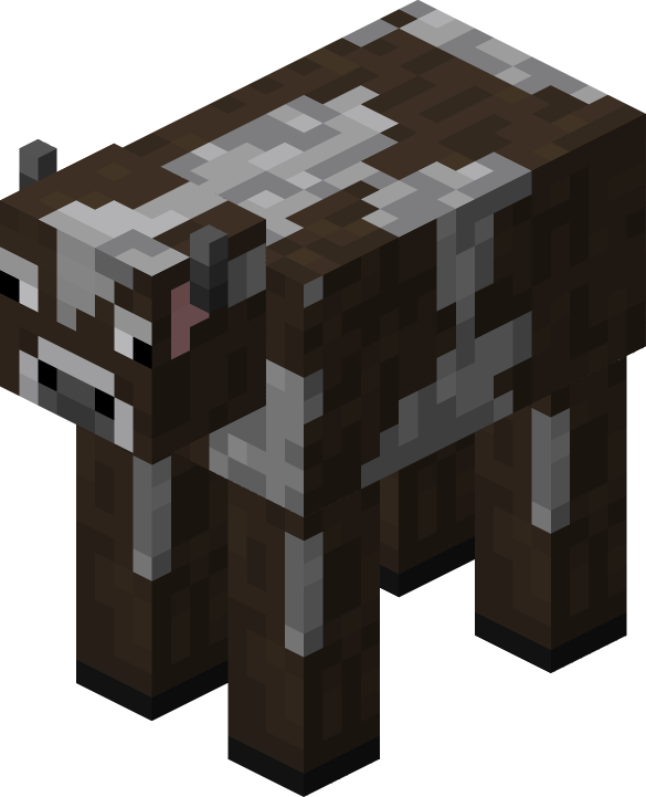 Download Minecraft Cow - Full Size PNG Image - PNGkit