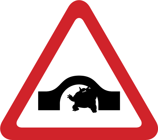 Download Bewaretroll - Beware Of Troll Sign - Full Size PNG Image - PNGkit
