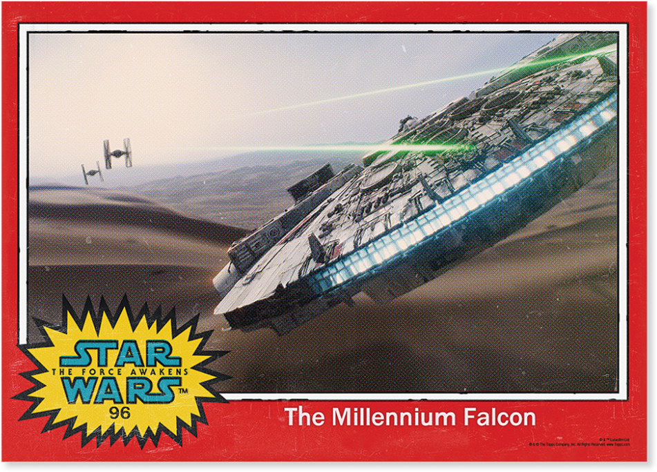 Download Millenium Falcon - Star Wars: The Force Awakens - Full Size ...