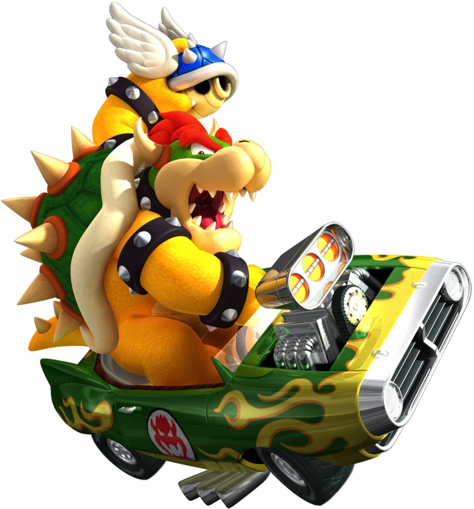 Download Bowser Kart Render Photo Bowserkart - Mario Kart Wii Kart ...