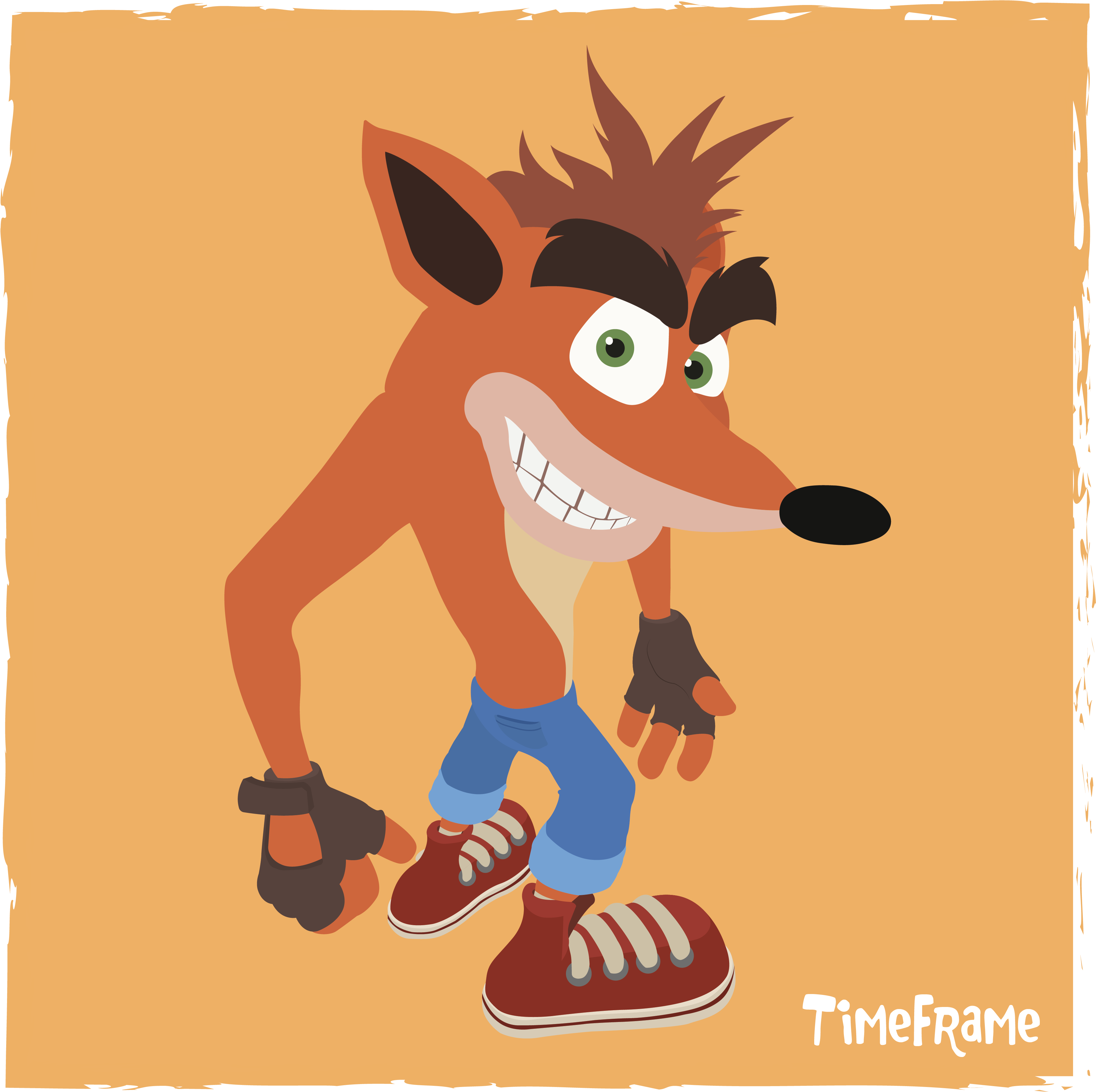 Download Crash Bandicoot Drawing - Crash Bandicoot Drawings - Full Size ...