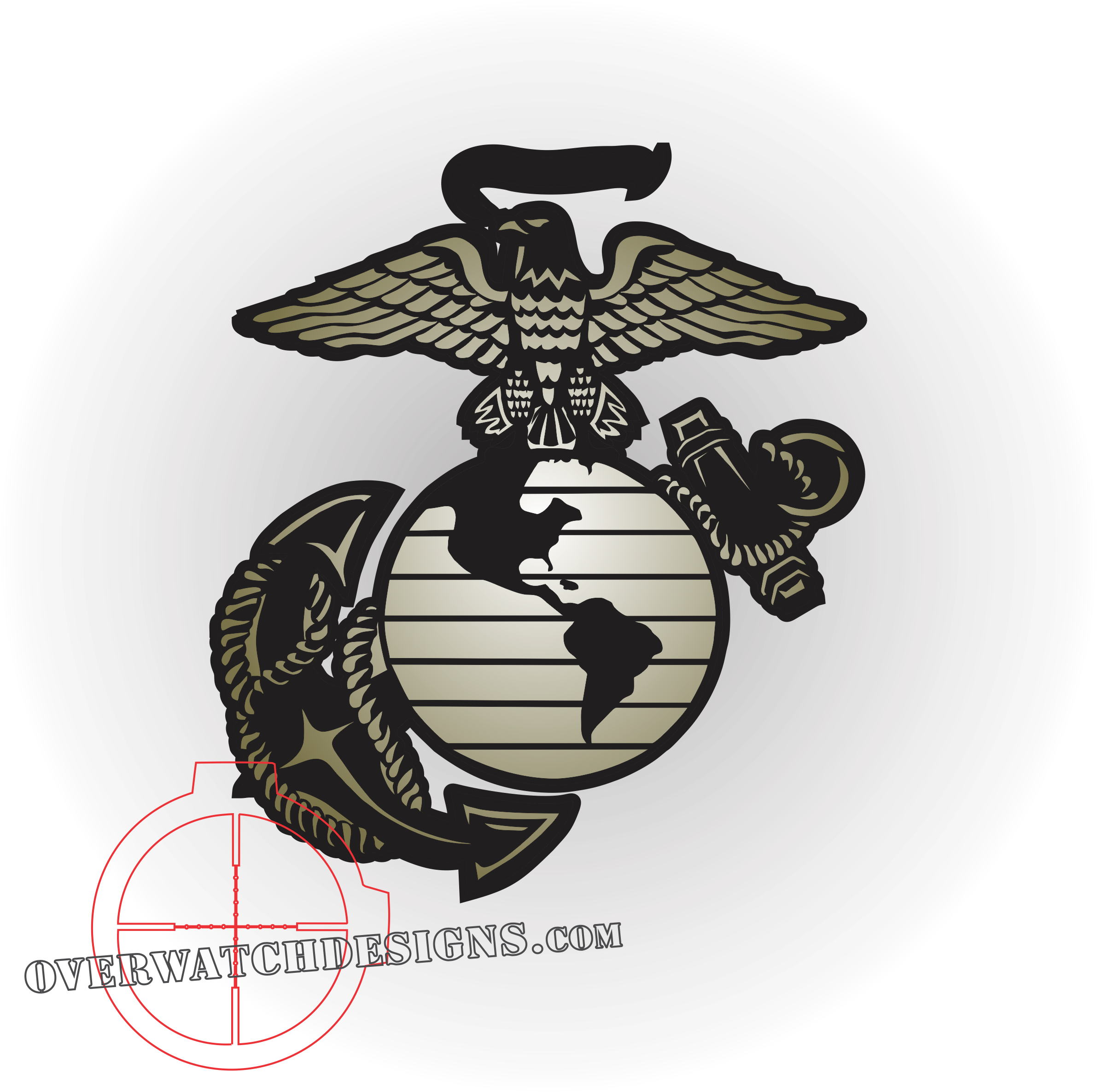 Download Usmc 8 Sticker - Full Size PNG Image - PNGkit