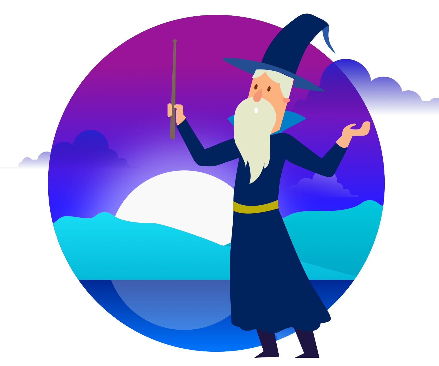 Download A Wand Wielding Wizard Looking Wonderful - Wand - Full Size ...