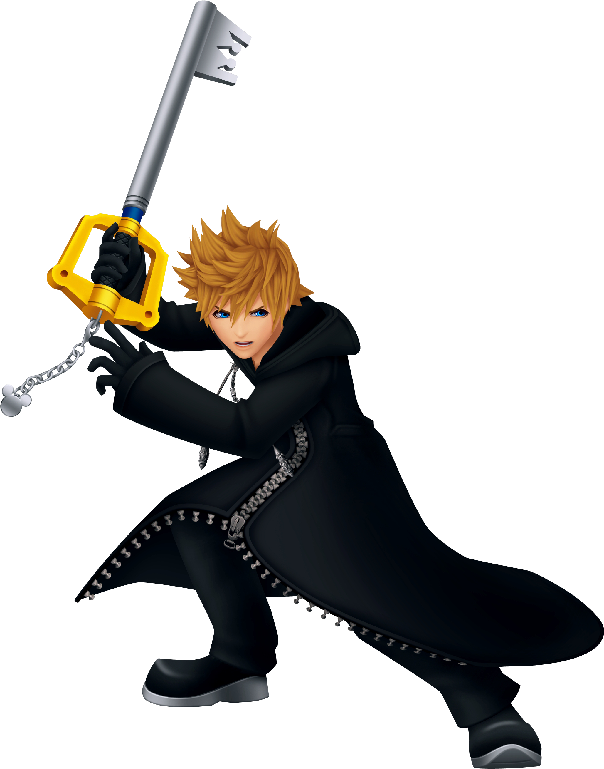 Download Roxas03 , - Roxas Kingdom Hearts - Full Size PNG Image - PNGkit