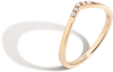 Download Brooklyn Bridge Ring With White Diamonds Yellow Gold - Colored ...