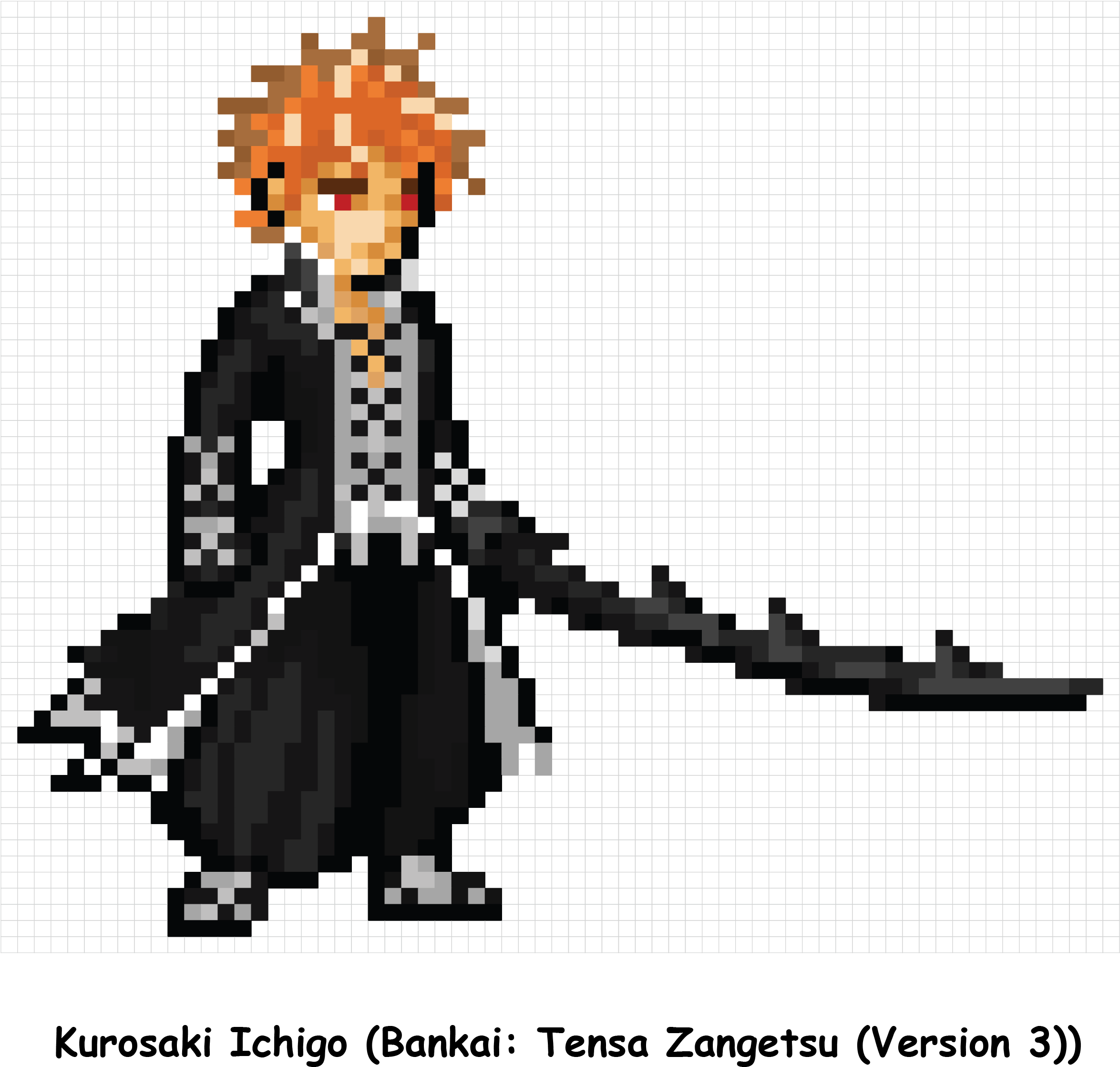 Download New Tensa Zangetsu - Full Size PNG Image - PNGkit