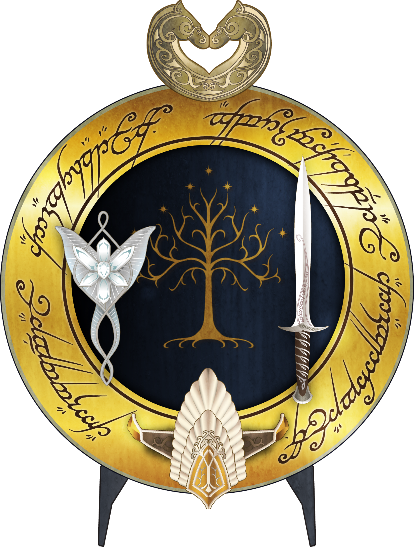 Download Transparent The One Ring Side - Lord Of The Rings And The ...
