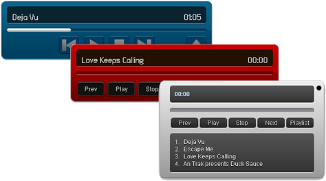 Download Html5 Mp3 Player Skins - Html Mp3 Player - Full Size PNG Image ...