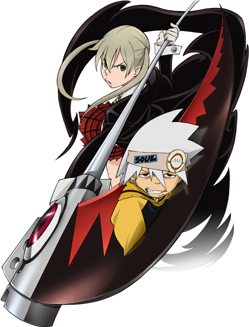 Download Soul Eater Weapon And Meister - Full Size PNG Image - PNGkit