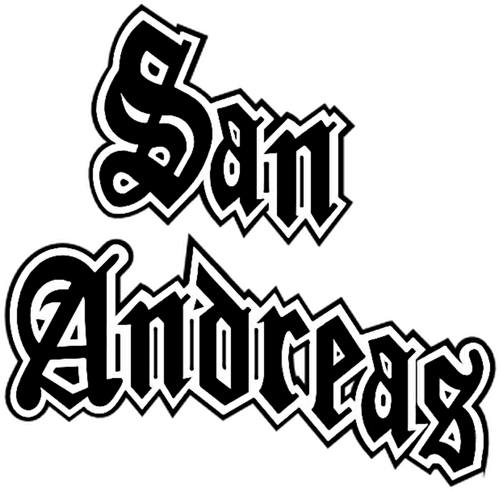 Download Transparent Gta Gtasanandreas Logo Freetouse Sticker ...